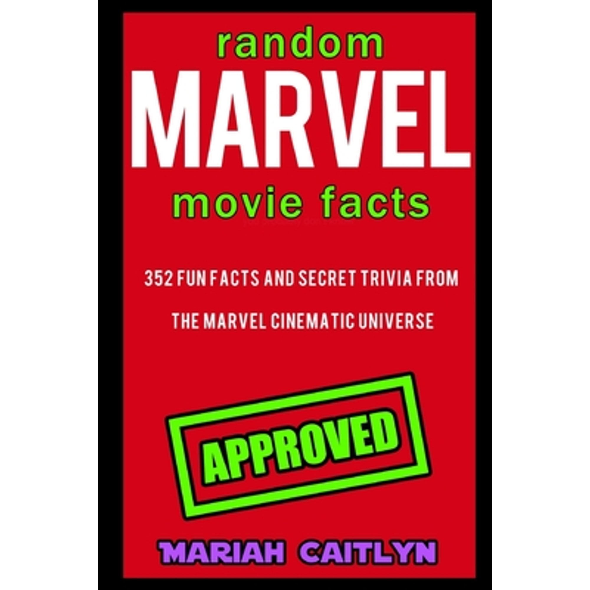Pre-Owned Random Marvel Movie Facts: 352 Fun Facts and Secret Trivia ...