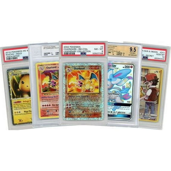 Pokemon PSA Graded Slabs from 1999-2024, Random BGS and PSA TCG English ...