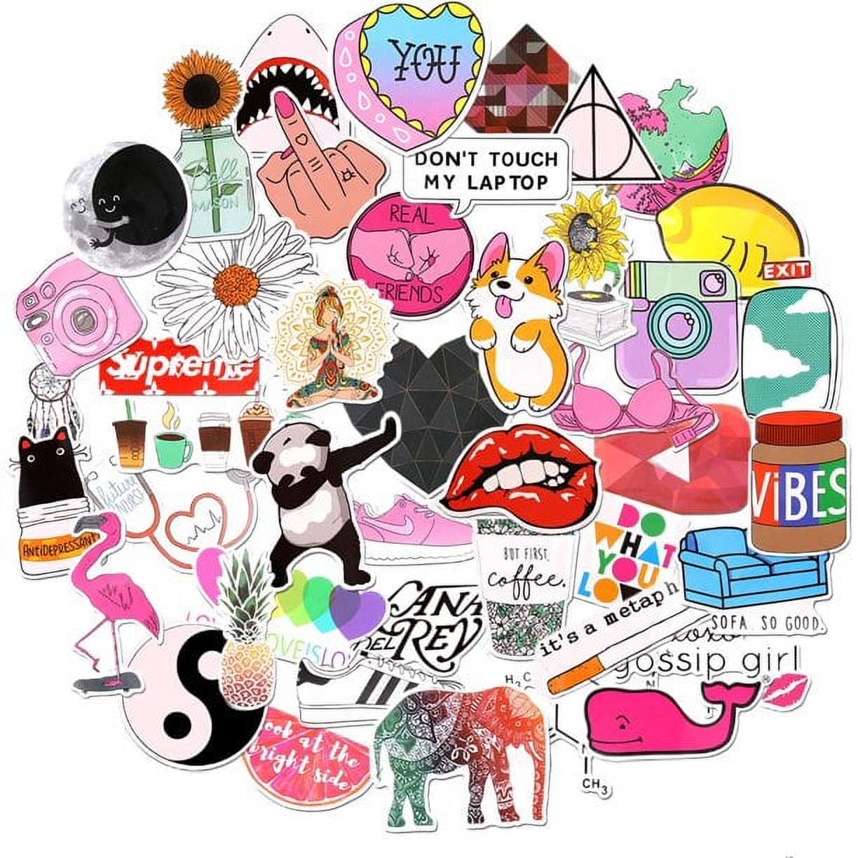 Random Stickers for Hydro Flask Water Bottle. Featured Decoration on ...