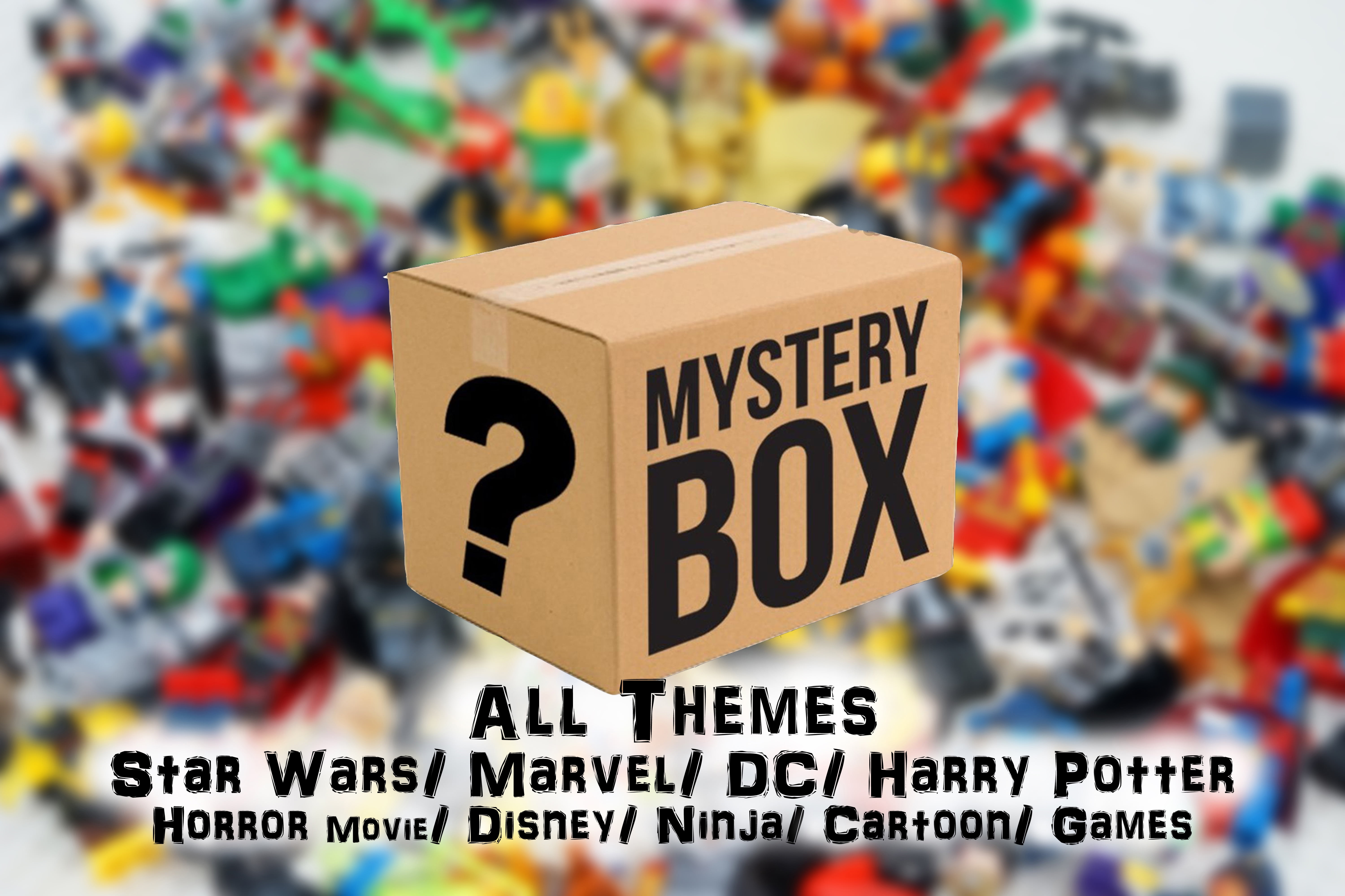 Random Surprise 20 x Building Block Figures Mystery Box –High Value, No ...