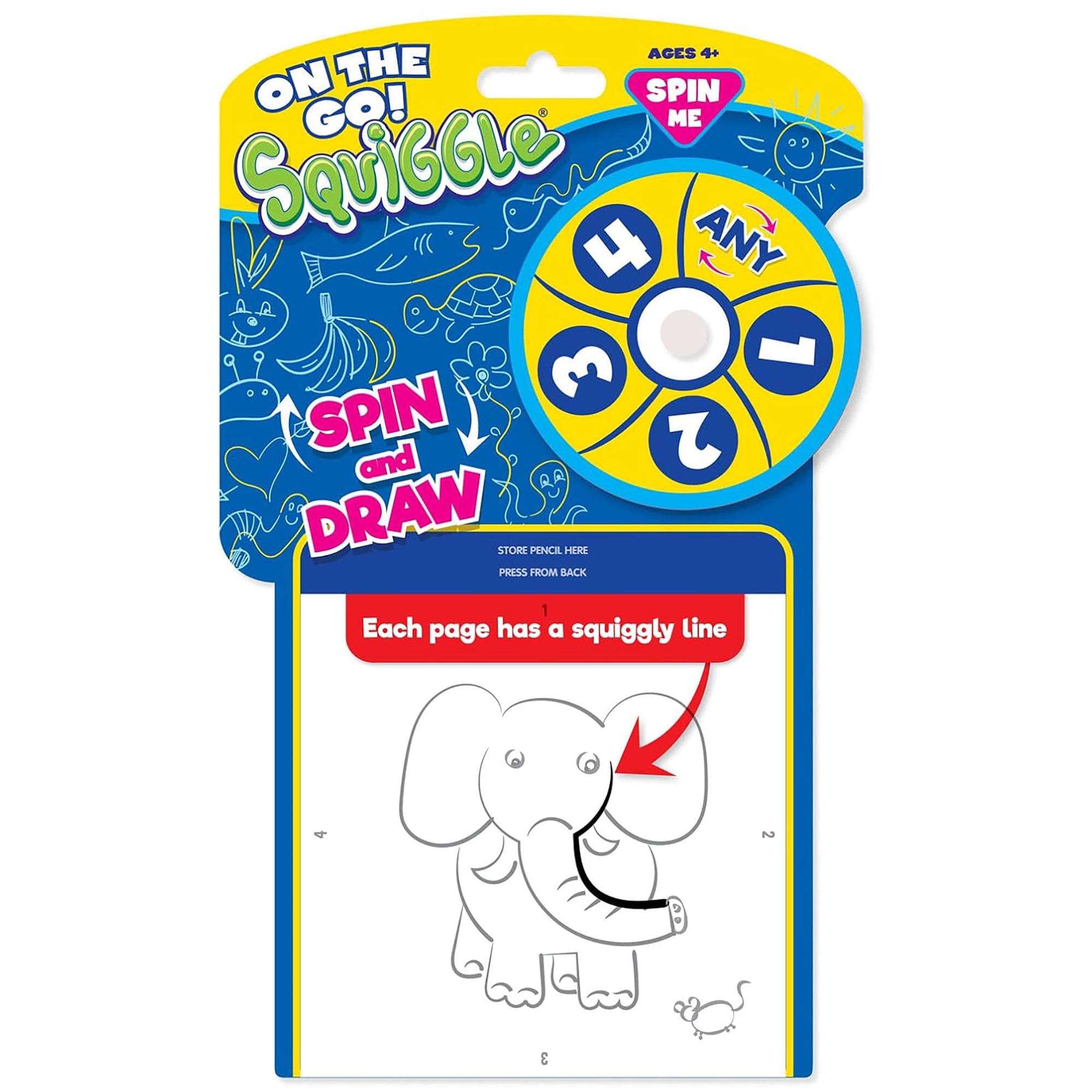 RandomLine of Creative Things: Squiggle On-The-Go Doodle Pad - Spin ...