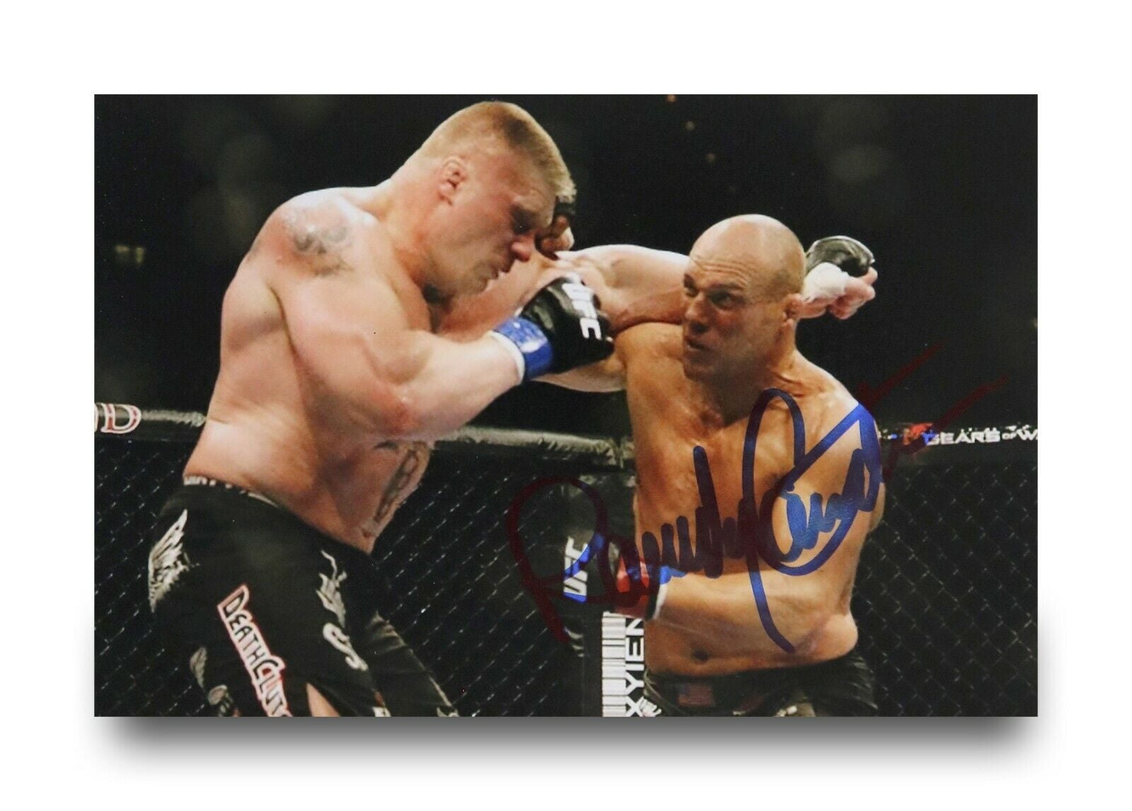 Randy Couture Signed 6x4 Photo UFC Light Heavyweight Champion MMA ...
