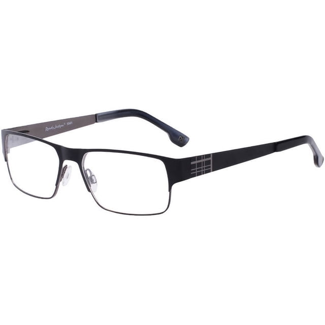 Randy Jackson Men's Rectangular Eyeglasses, RJ 1041, Black, 54-16-145 ...