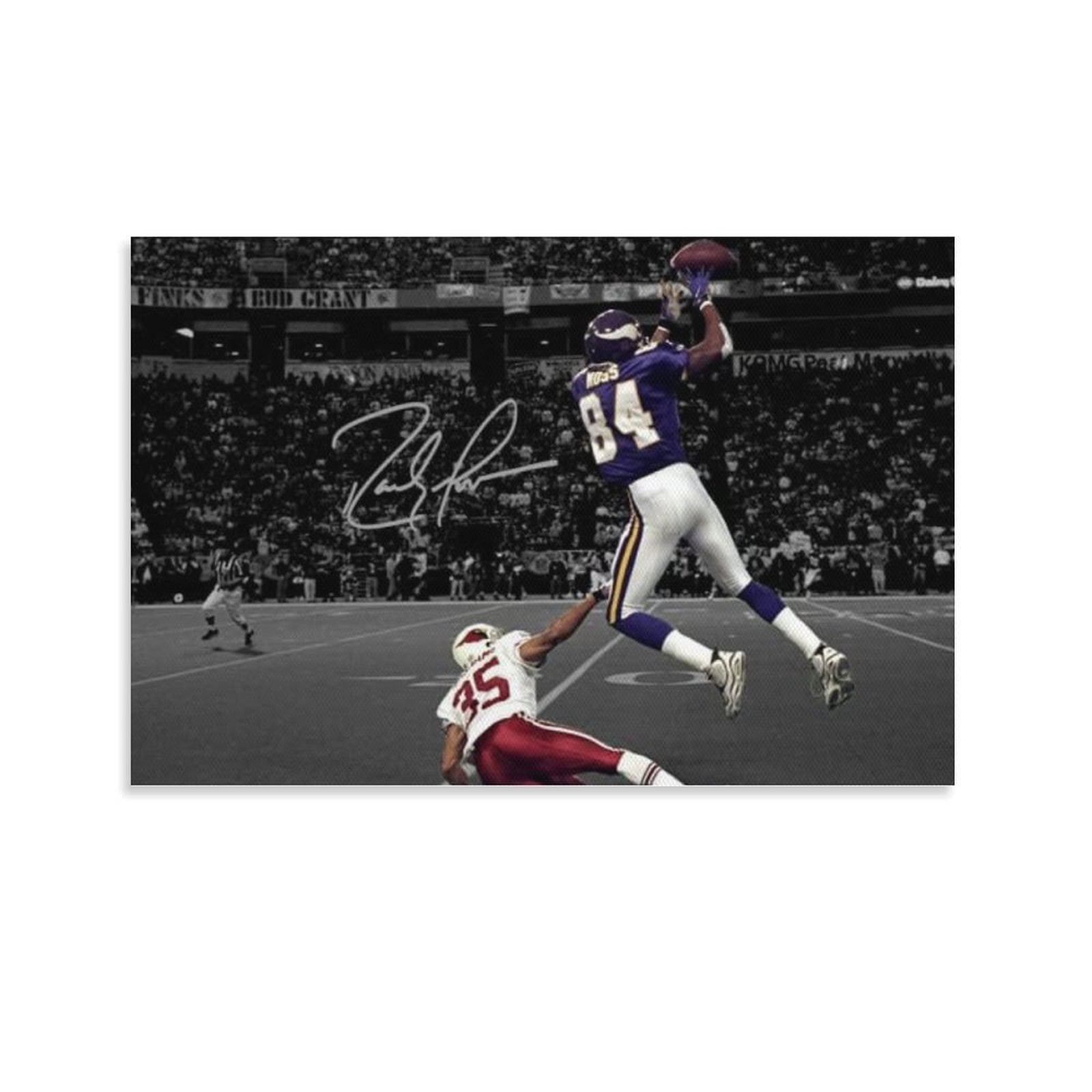 Randy Moss Epic Catch Signed Poster Picture Print Wall Art Poster ...