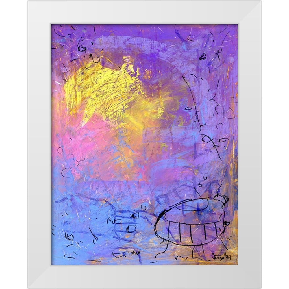 Randy Noble Fine Art 12x14 White Modern Wood Framed Museum Art Print ...