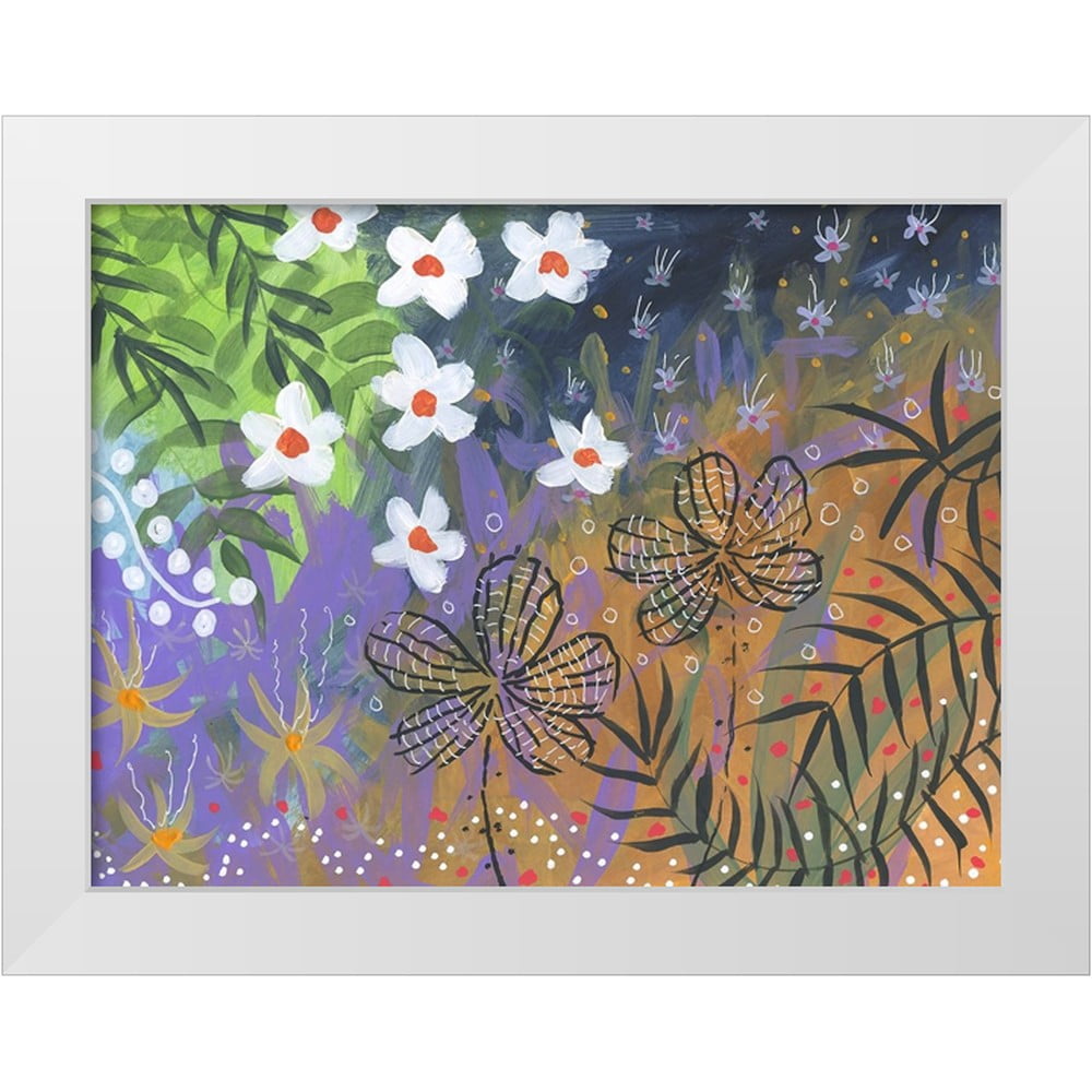 Randy Noble Fine Art 14x12 White Modern Wood Framed Museum Art Print ...