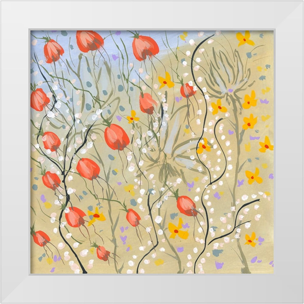 Randy Noble Fine Art 15x15 White Modern Wood Framed Museum Art Print ...