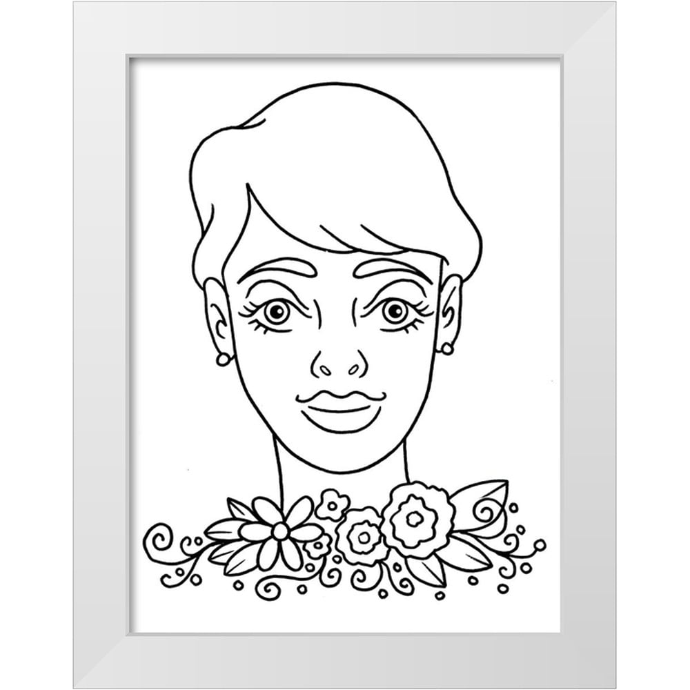 Randy Noble Fine Art 15x18 White Modern Wood Framed Museum Art Print ...