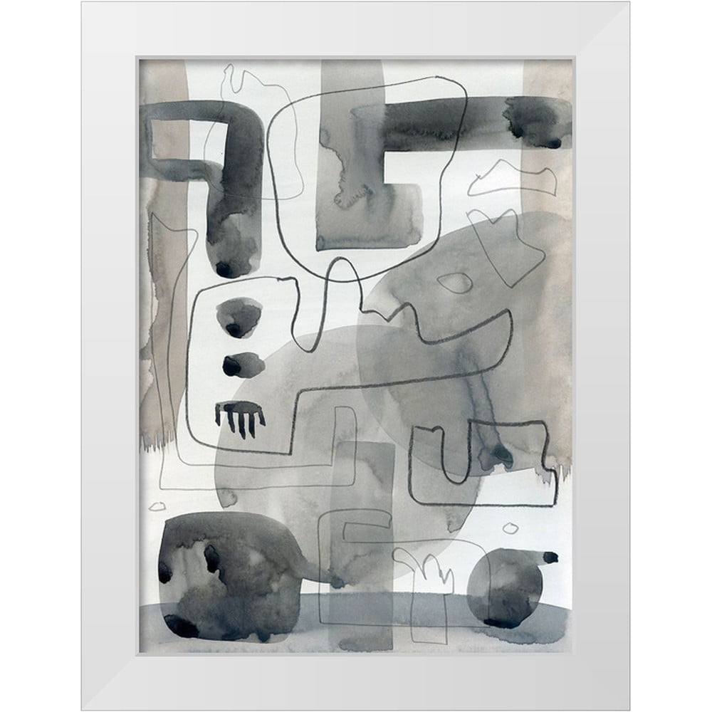 Randy Noble Fine Art 19x24 White Modern Wood Framed Museum Art Print ...