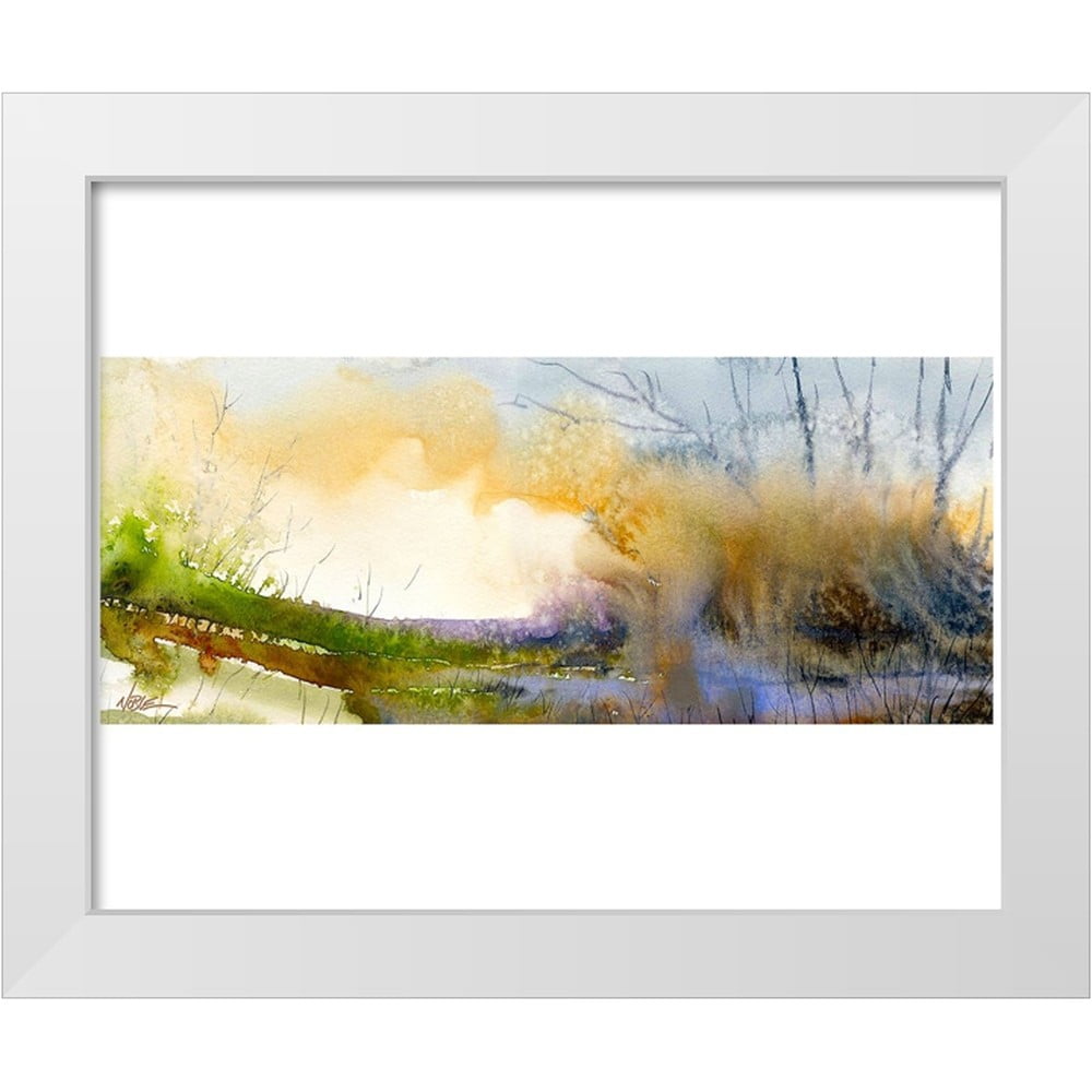 Randy Noble Fine Art 32x26 White Modern Wood Framed Museum Art Print ...