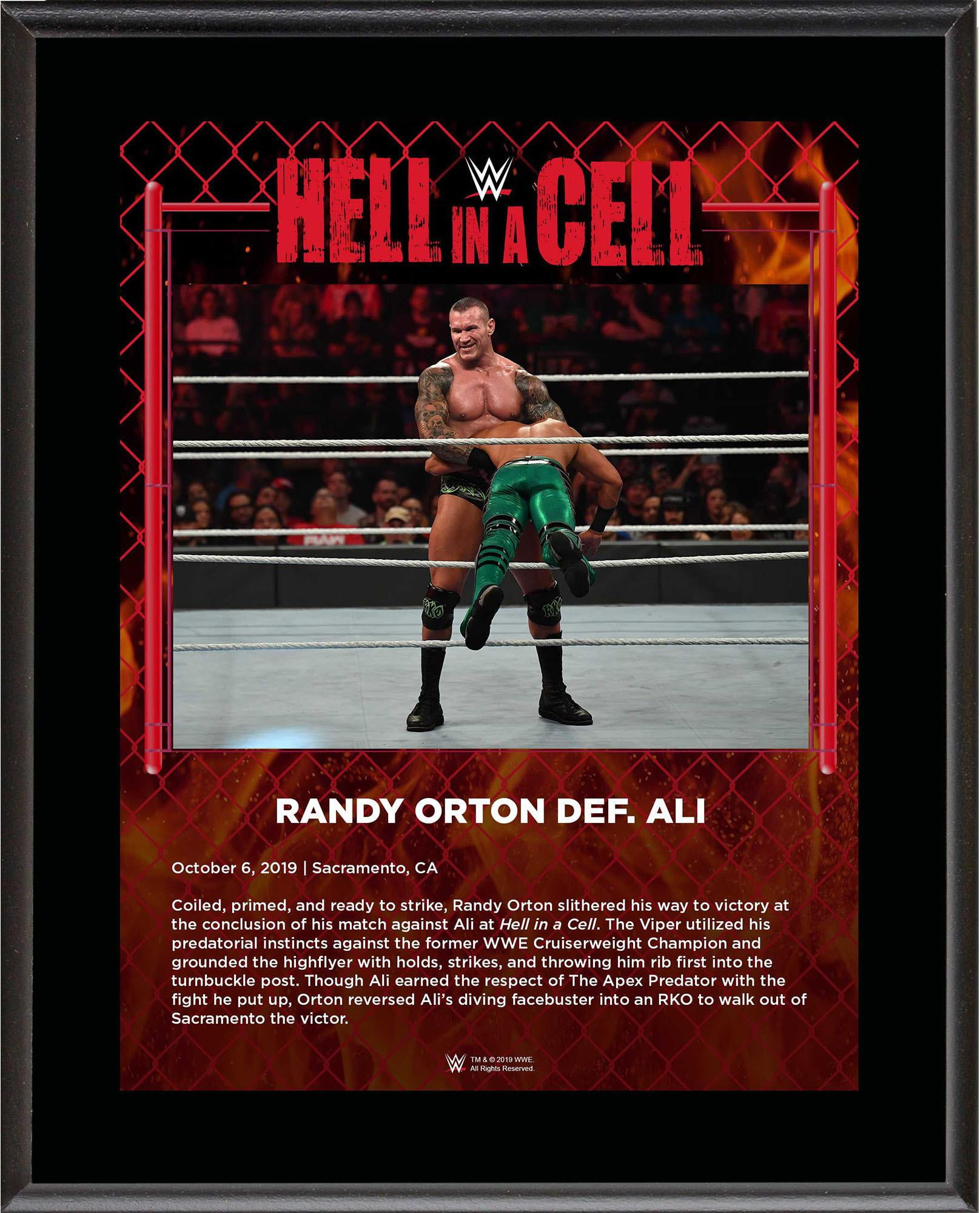 Randy Orton World Wrestling Entertainment 10.5" x 13" 2019 Hell In A ...