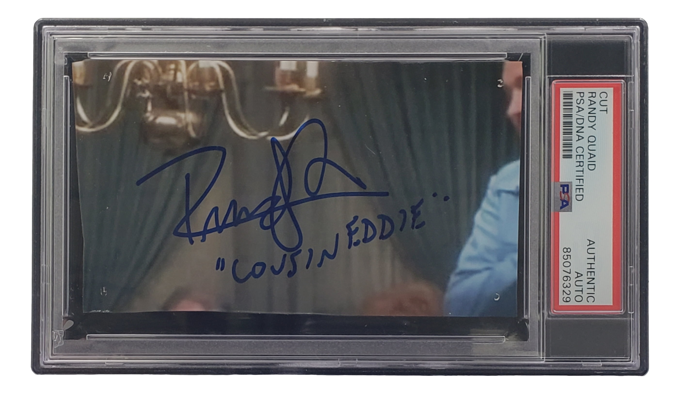 Randy Quaid Signed Slabbed Cousin Eddie Cut Signature PSA/DNA 85076329 ...