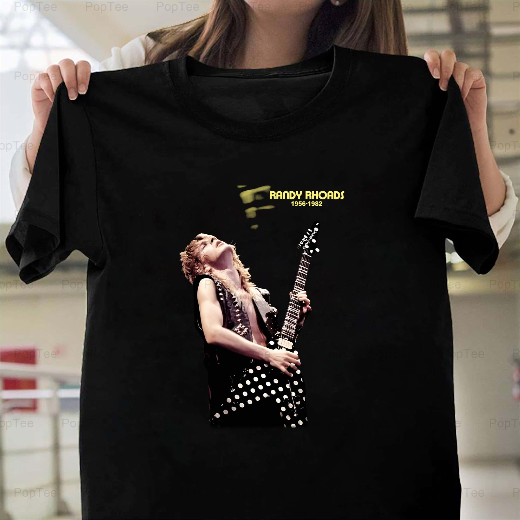 Randy Rhoads Ozzy Osbourne Quiet Riot Guitar Legend Fan T-Shirt Unisex, up to 5XL - Walmart.com