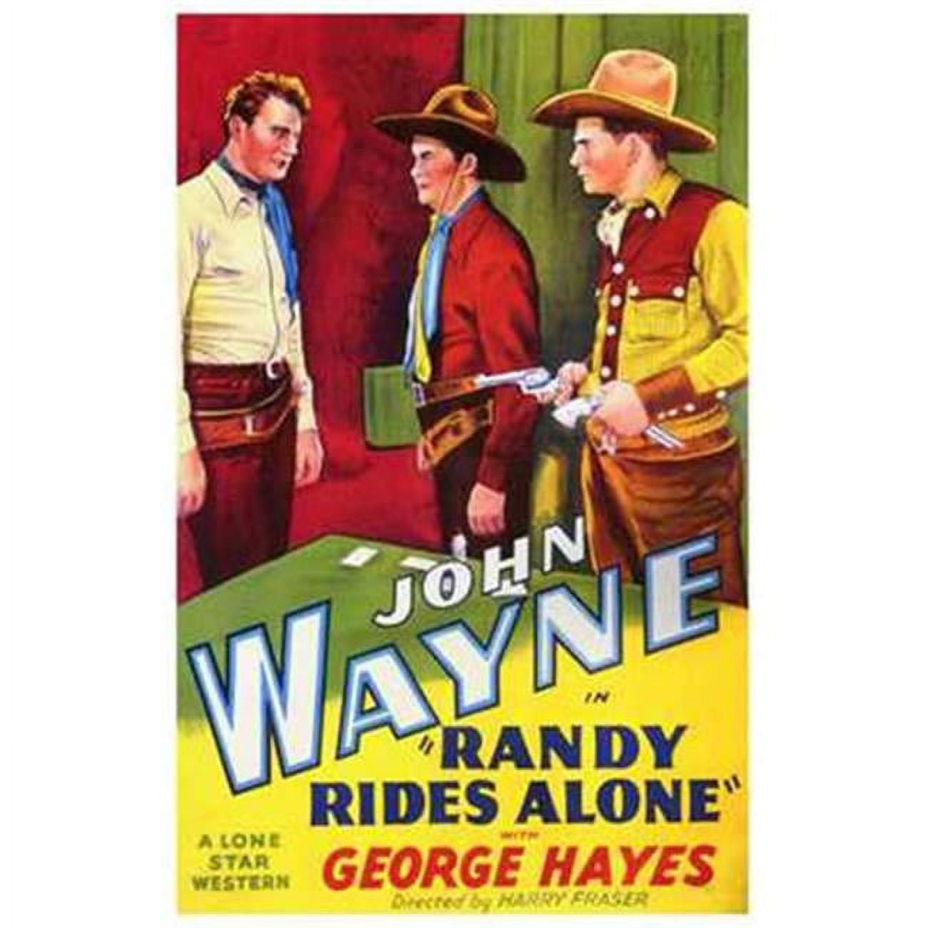 Randy Rides Alone Movie Poster - 11 x 17 in. - Walmart.com