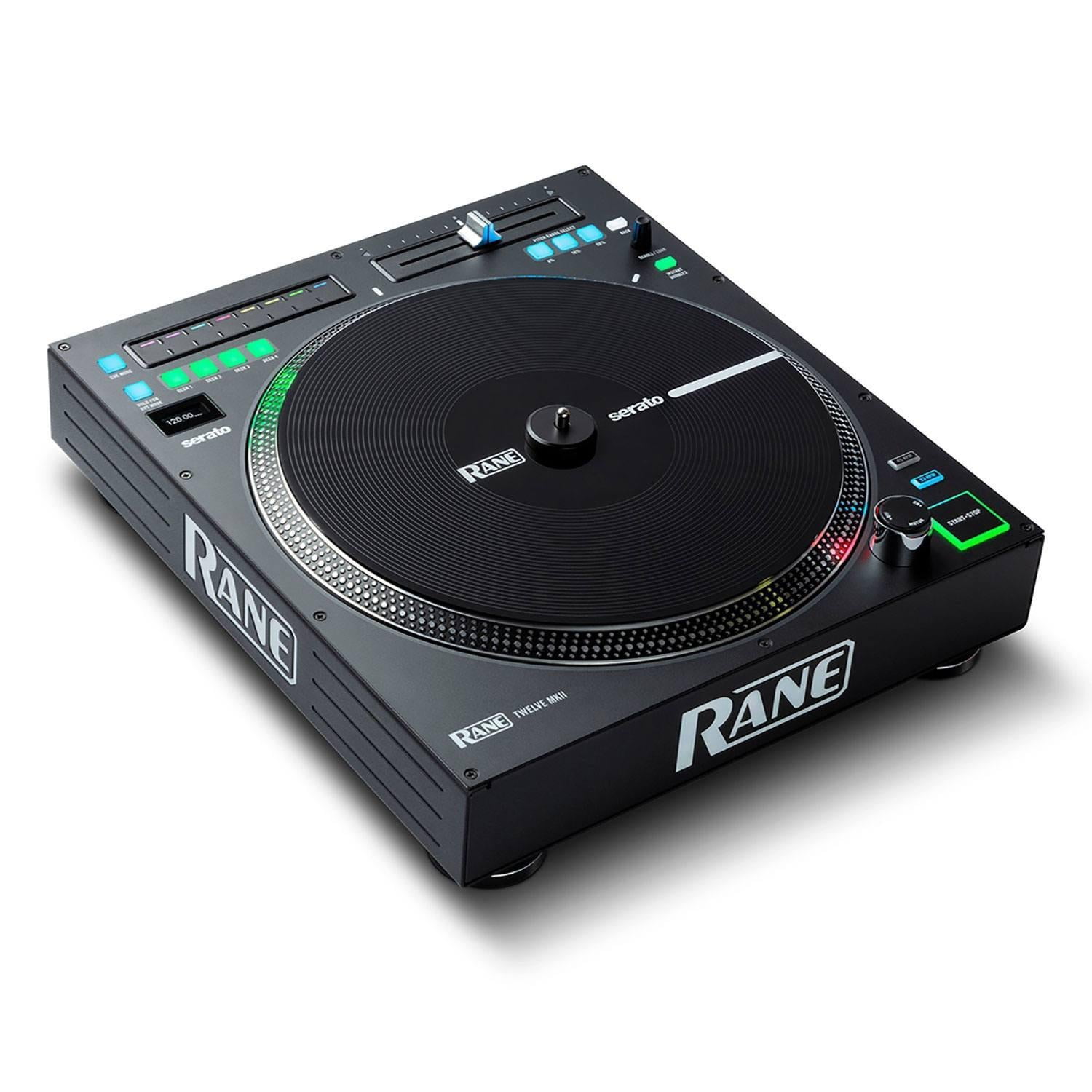 RANE TWELVE MKII Motorized DJ Turntable Controller (2Pack), Solid Steel ...