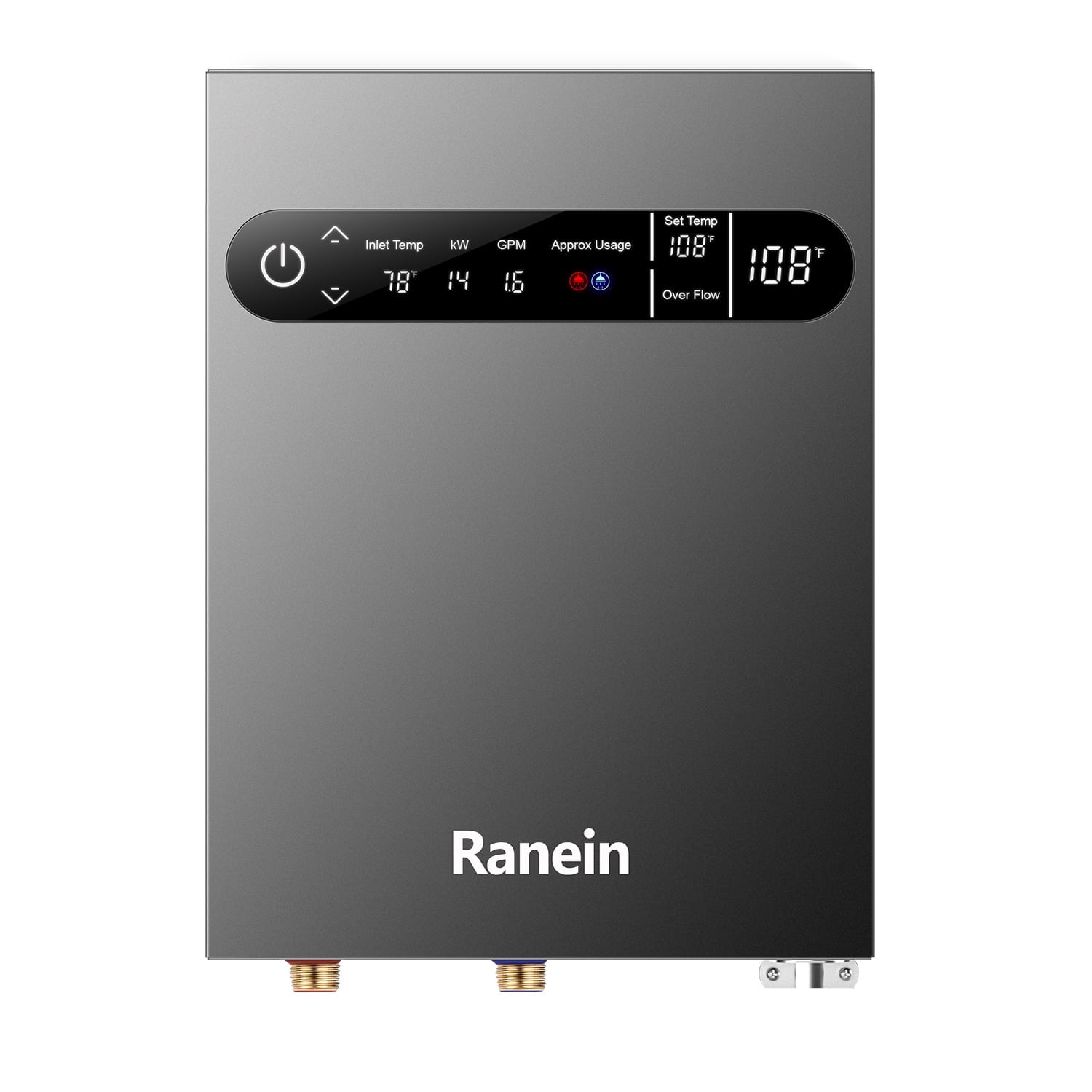 Ranein 14kW Tankless Electric Water Heater,on Demand Instant Endless ...