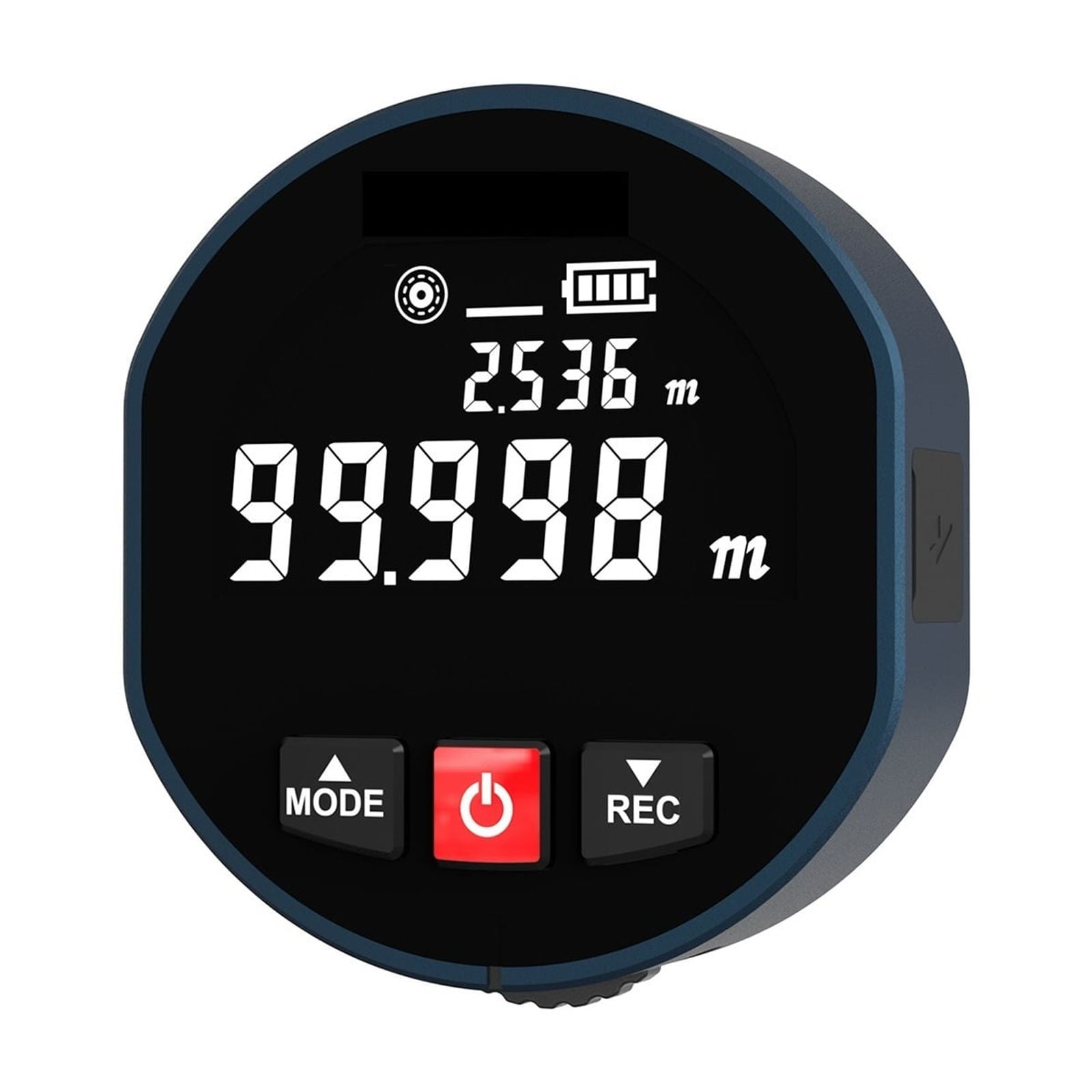 Ranfinder Roller 0-99M &Roll Dual Mode Distance Meter Tape Measure Ran ...