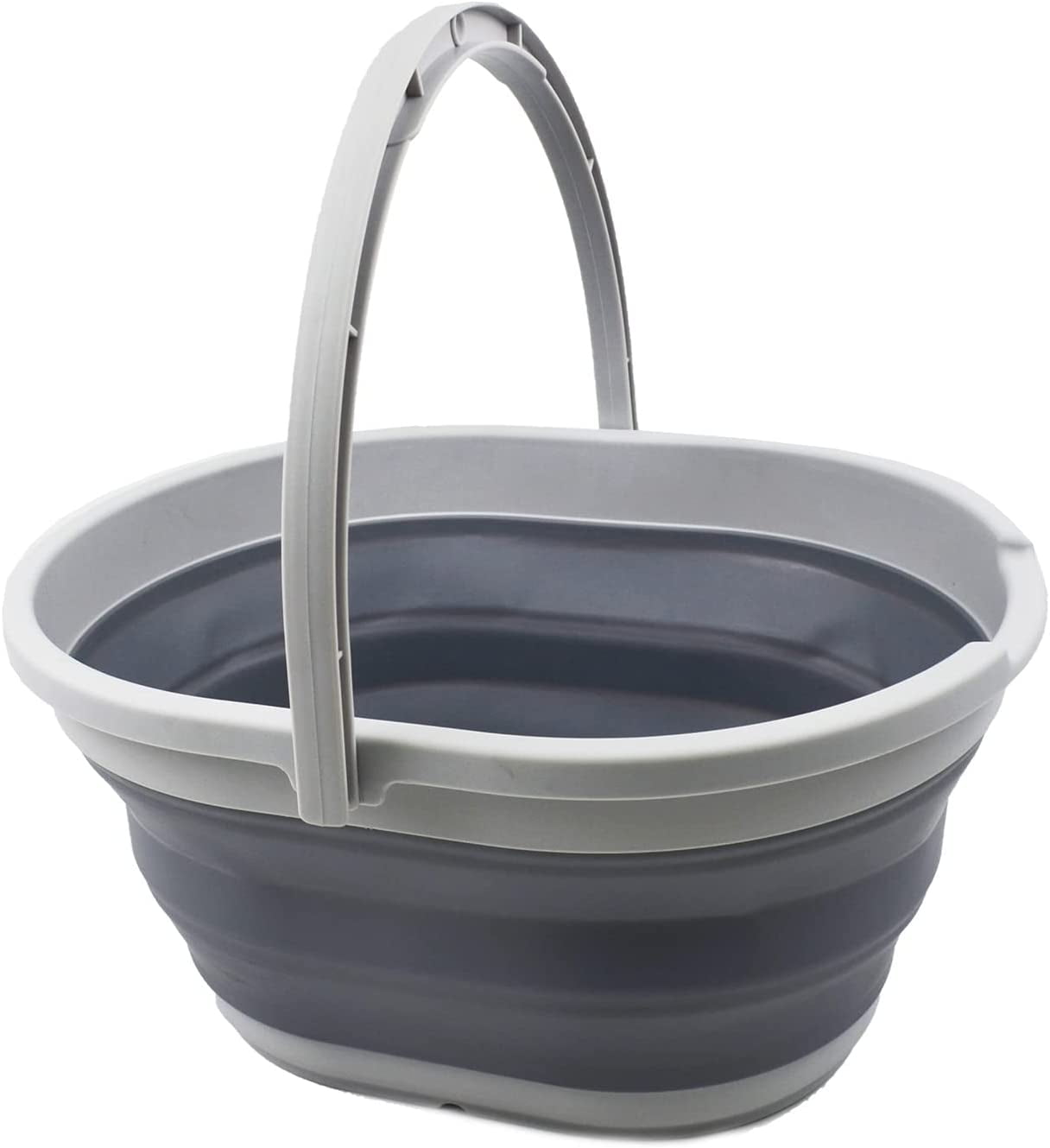 Rang Collapsible Plastic Basket with Handle 11L (2.9 Gallon) - Walmart.com