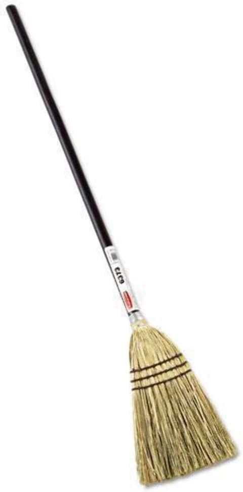 Rang Commercial Products Lobby Straw/Corn Broom, Brown, 38-Inch ...