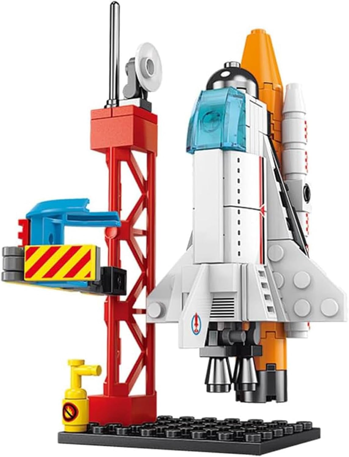 Rang Exploration Space Station Building Blocks Set, Rocket Ship Launch ...