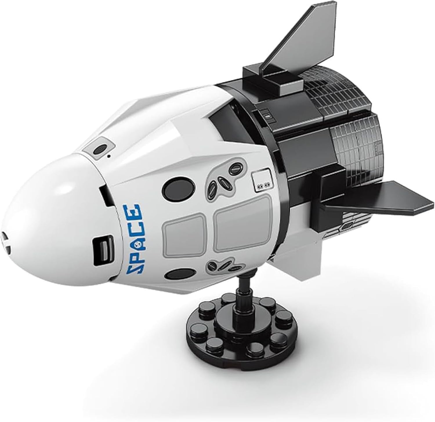 Rang Exploration Space Station Building Blocks Set, Rocket Ship Launch ...