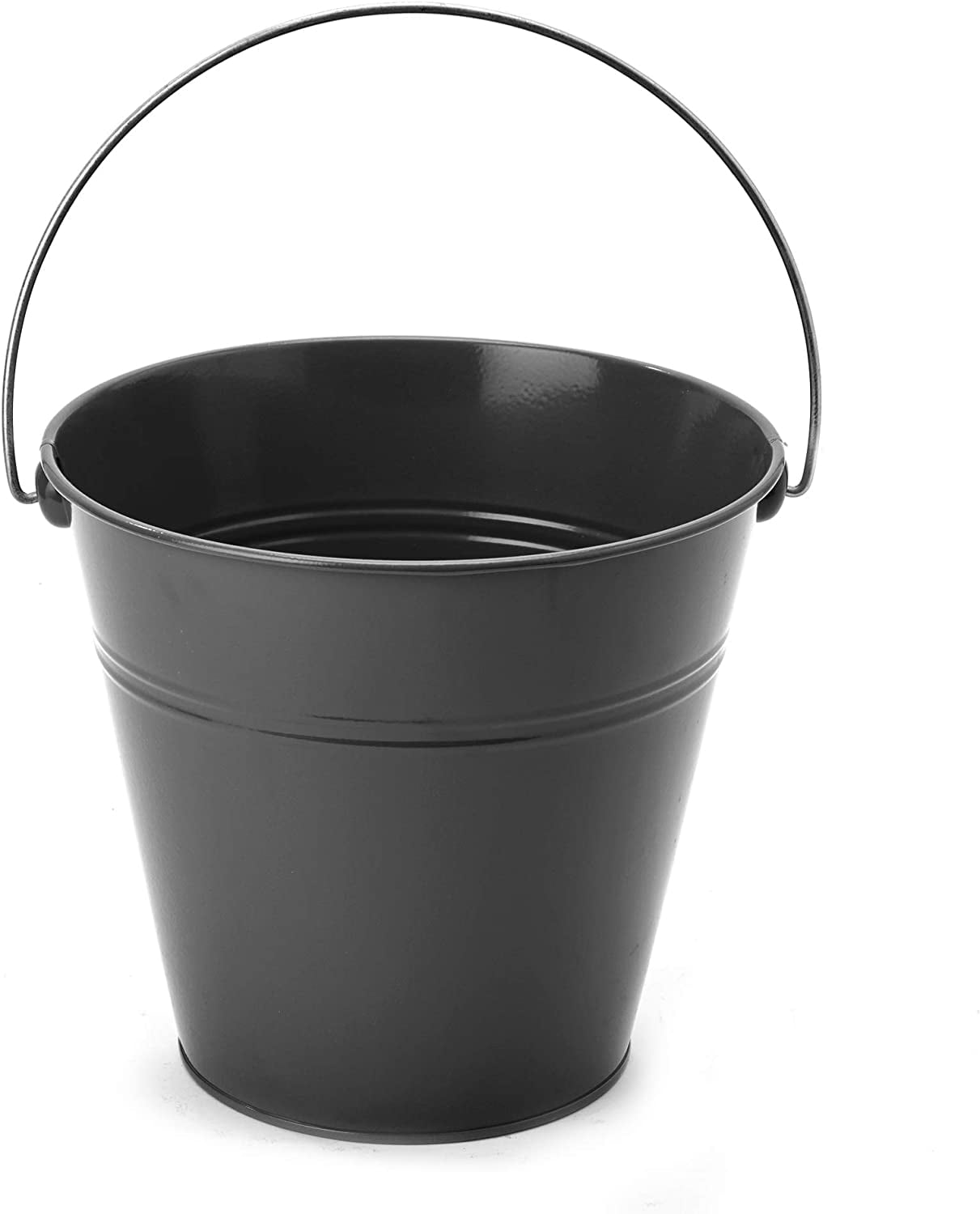 Rang Extra Large Metal Bucket with Handles (10"x10"x9") Multi-Purpose ...