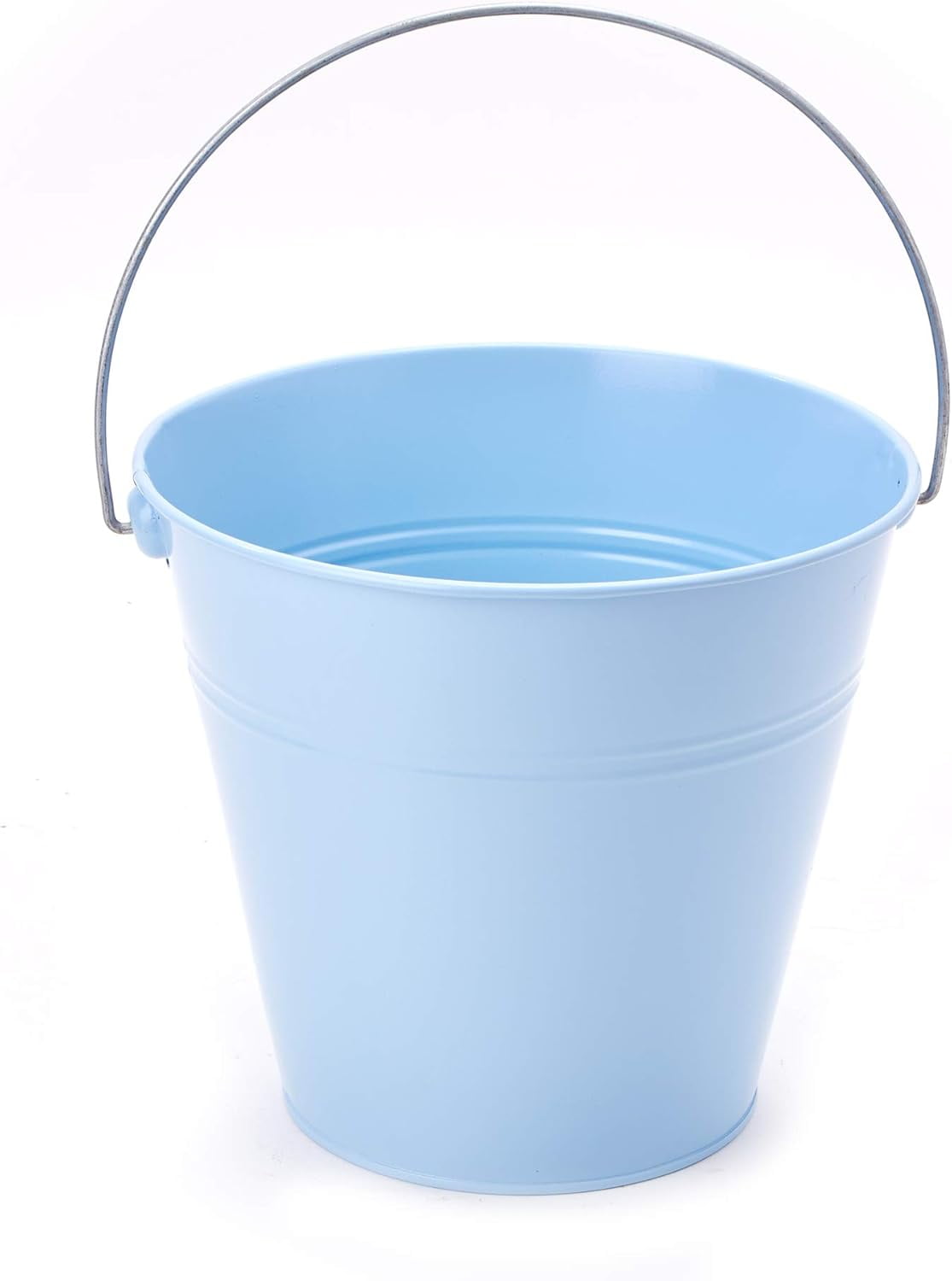 Rang Extra Large Metal Bucket with Handles (10"x10"x9") Multi-Purpose ...