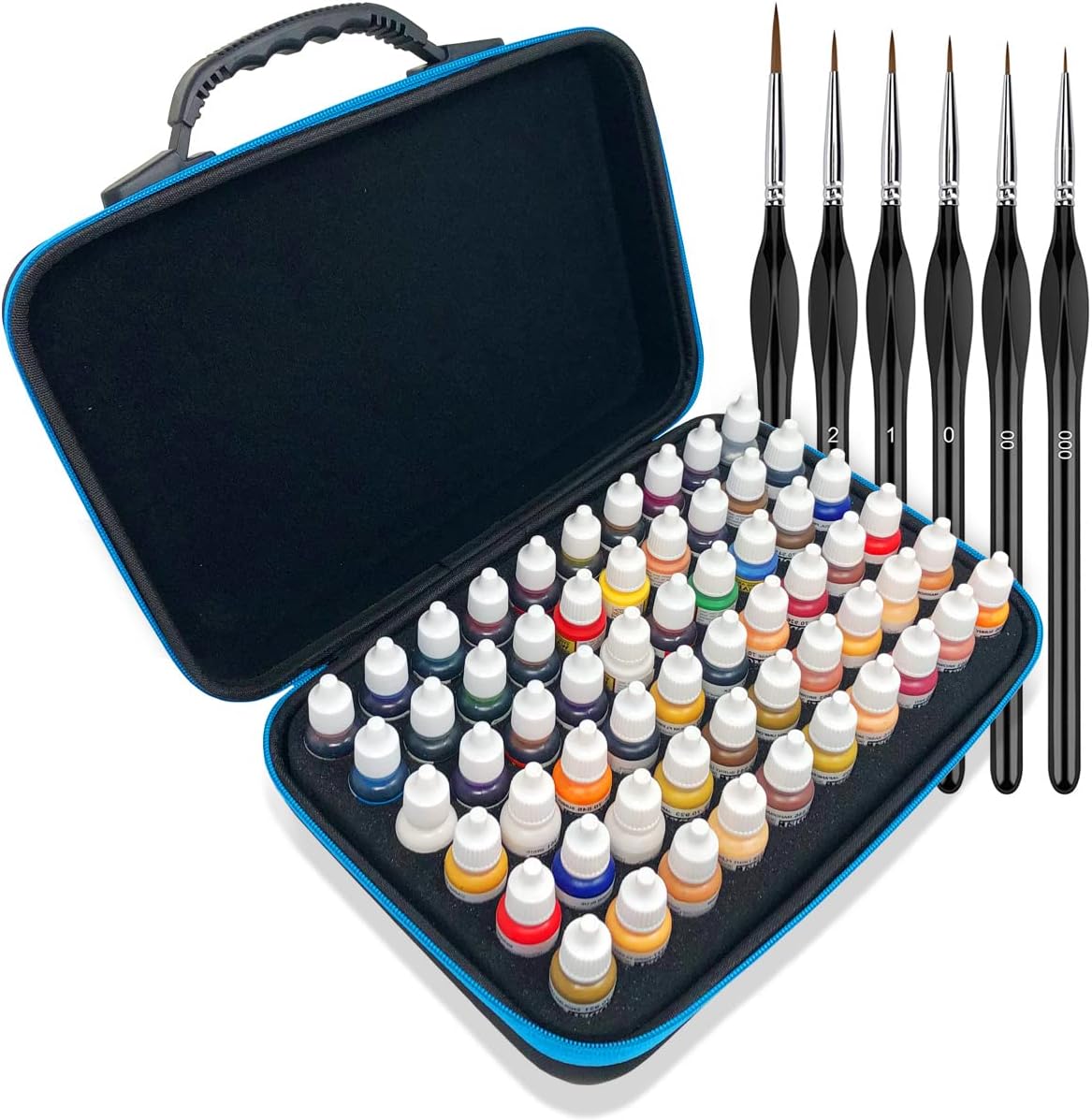 Rang Model Paint Storage Case Acrylic Paint Organizer Holder Tray Works ...