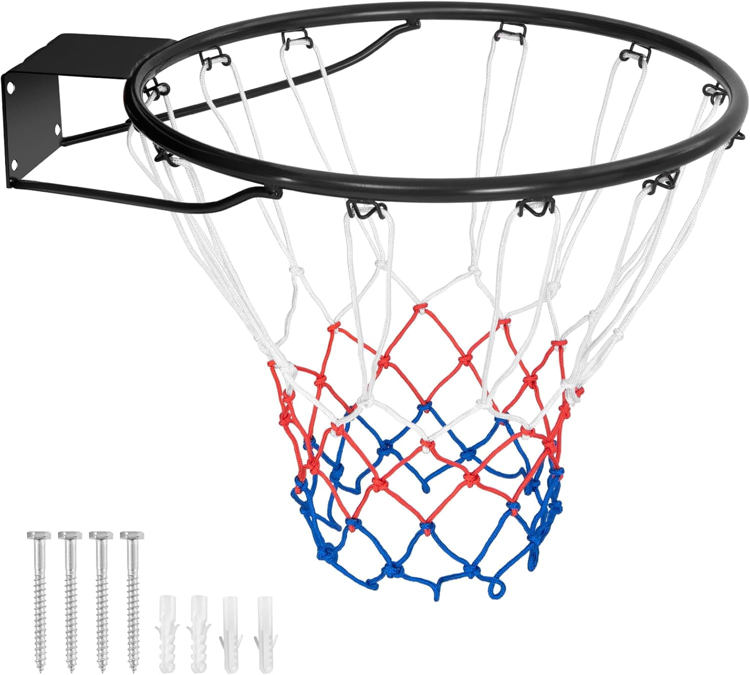 Rang Replacement Basketball Rim, Wall Door Mounted Basketball Hoop with ...