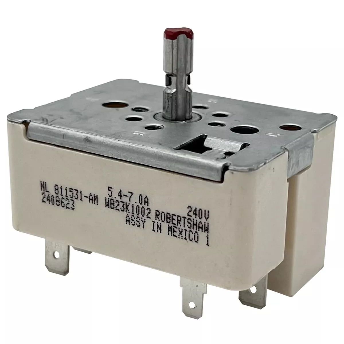 Range 6" Burner Control Switch Replaces General Electric WB23K10002 ...