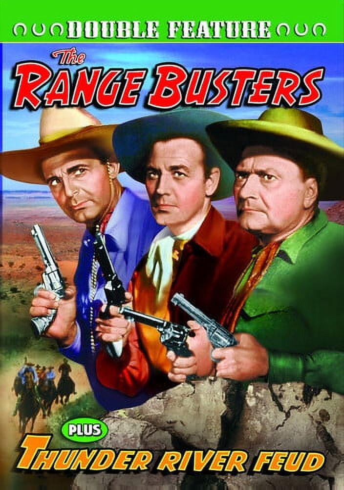 Range Busters & Thunder River Feud (DVD), Alpha Video, Western ...