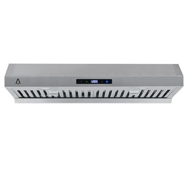 AMZCHEF 30'' Stainless Steel Range Hood Insert, 900 CFM, 9-Speed Fan ...