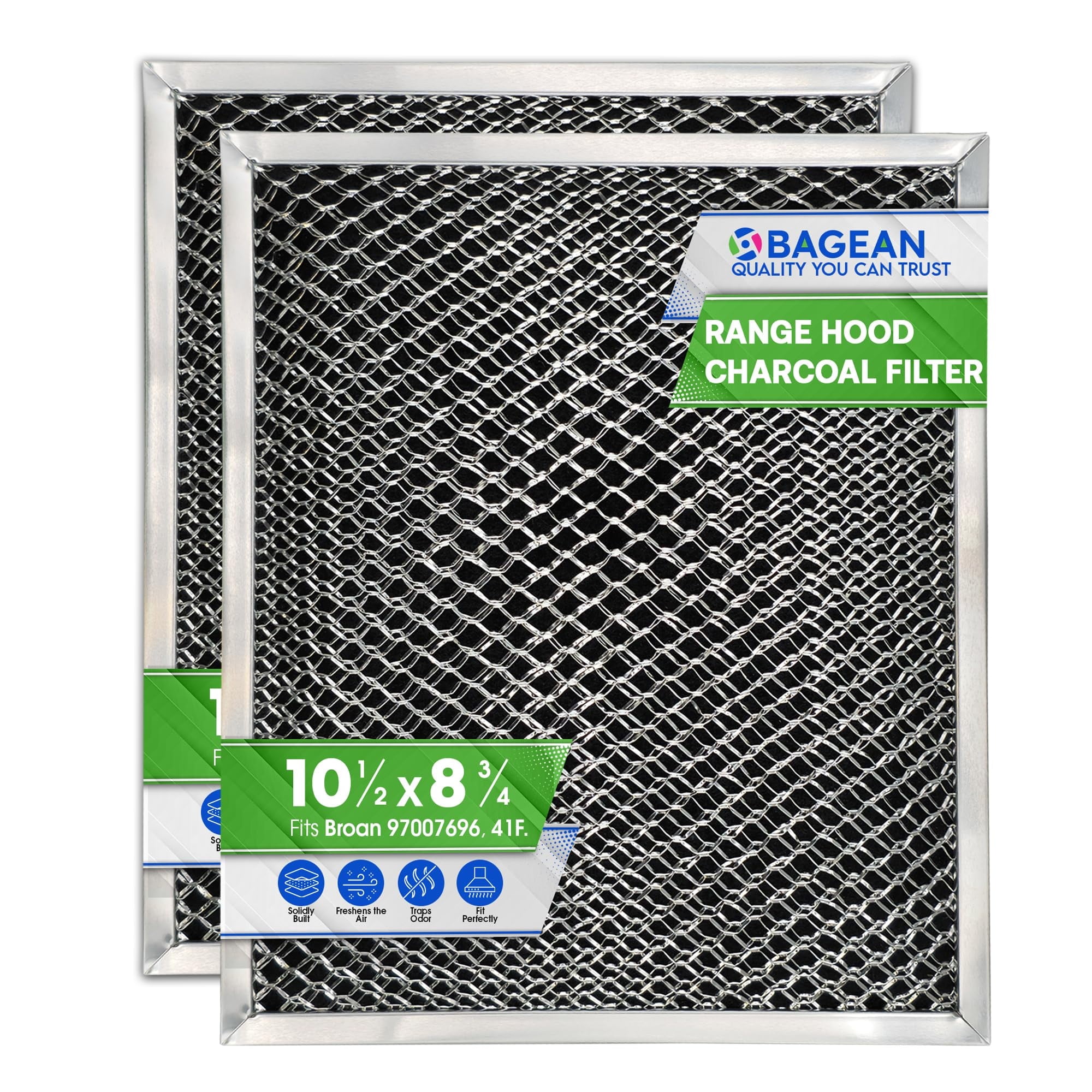 Range Hood Filter Replacement 10.5" x 8.8" for 41F 97007696 Broan ...