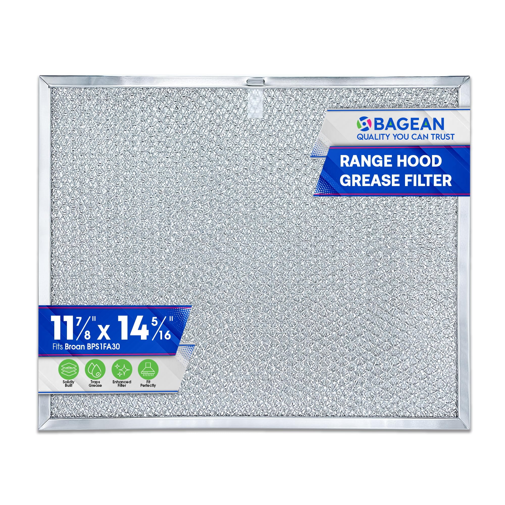 Range Hood Filter Replacement 11.8" x 14.3" for BPS1FA30 Broan Range ...