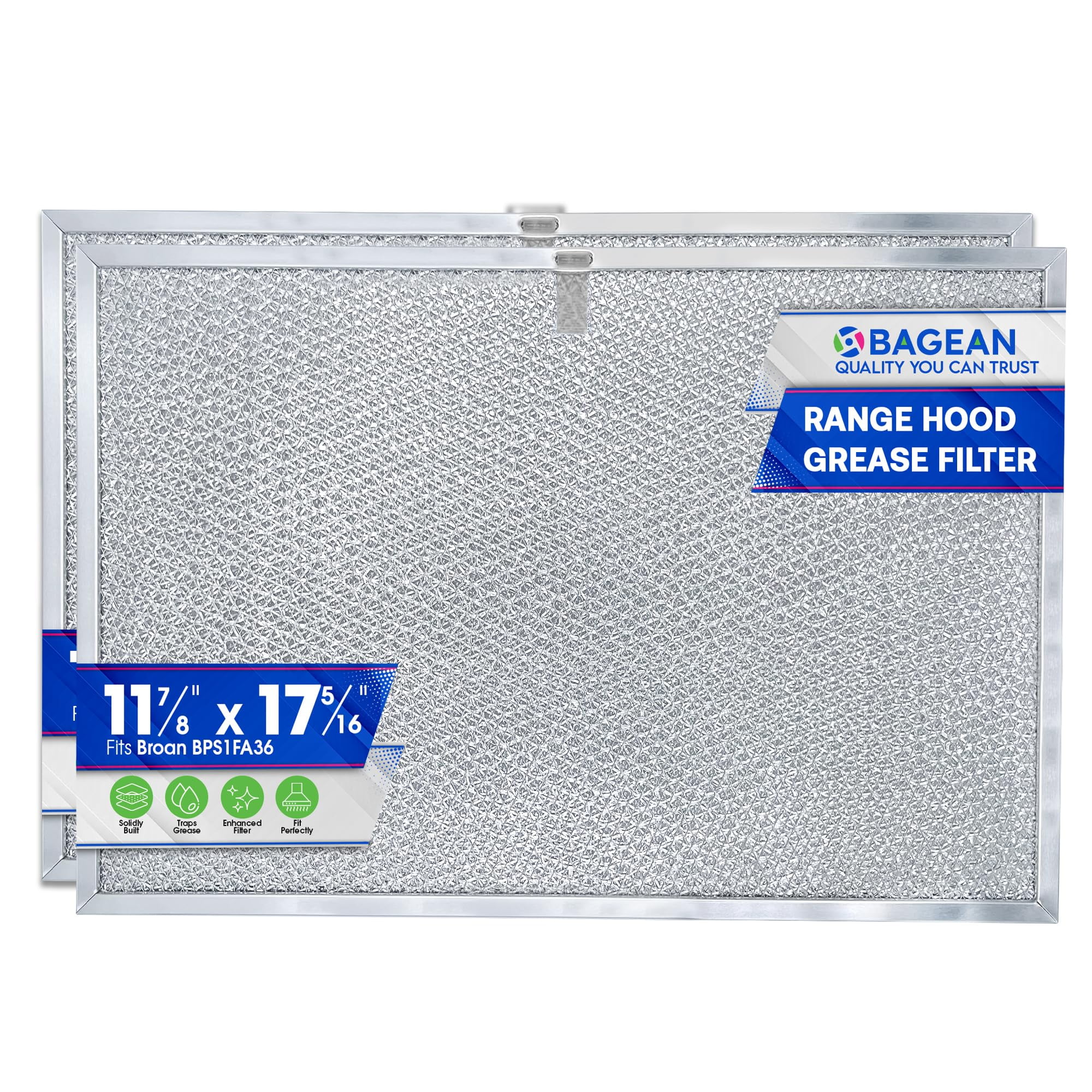 Range Hood Filter Replacement for BPS1FA36 17.35 x 11.80 Inch Broan ...