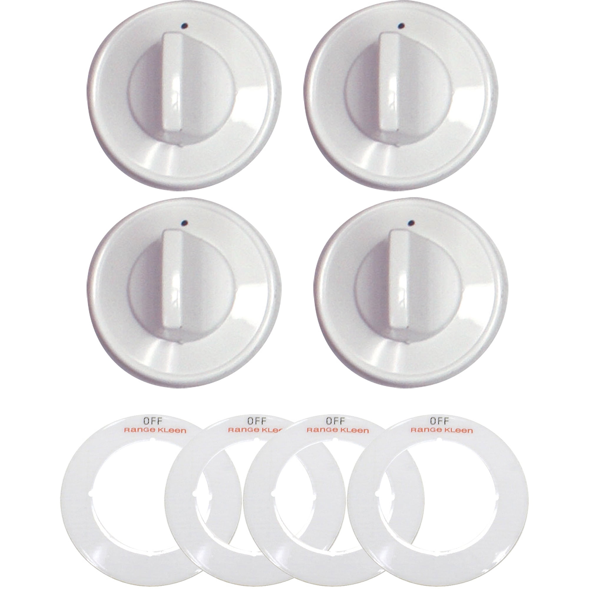 Range Kleen 16-Piece Replacement Knob Kit for 4 Knobs, Gas Ranges ...