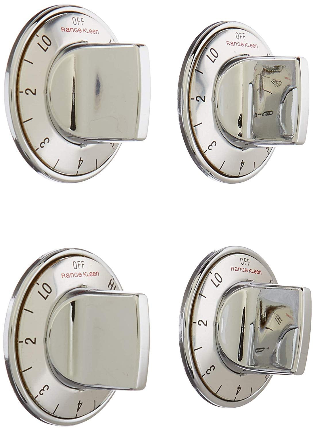 Range Kleen 32-Piece Replacement Knob Kit for 4 Knobs, Electric Ranges ...