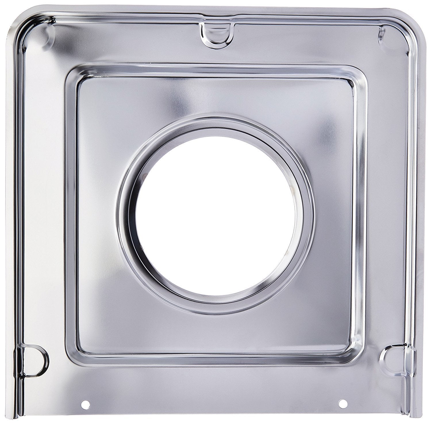Range Kleen Style J Chrome-Plated Square Drip Pan, 9.125 x 9.3125 ...