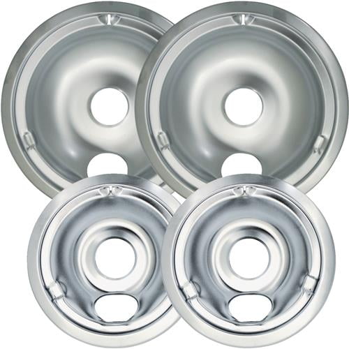 Range Kleen Style C Chrome Reflector Drip Pan 4PK, Each - Walmart.com
