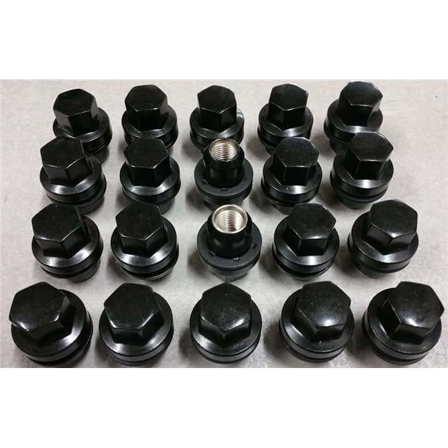 Range Rover Evoque Lug Nuts - Black Chrome - Walmart.com