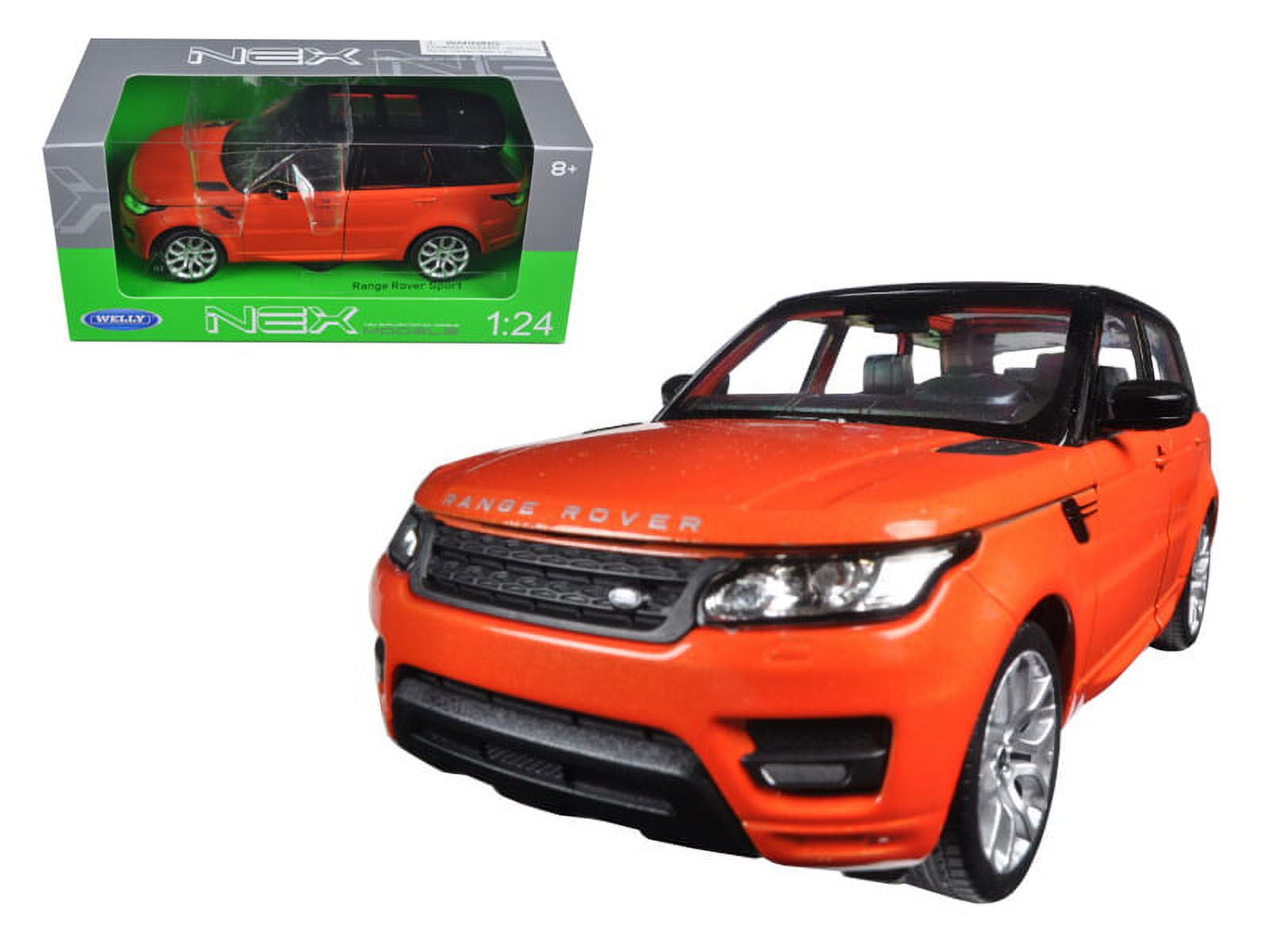 Range Rover Sport Orange 1/24 Diecast Model Car by Welly - Walmart.com