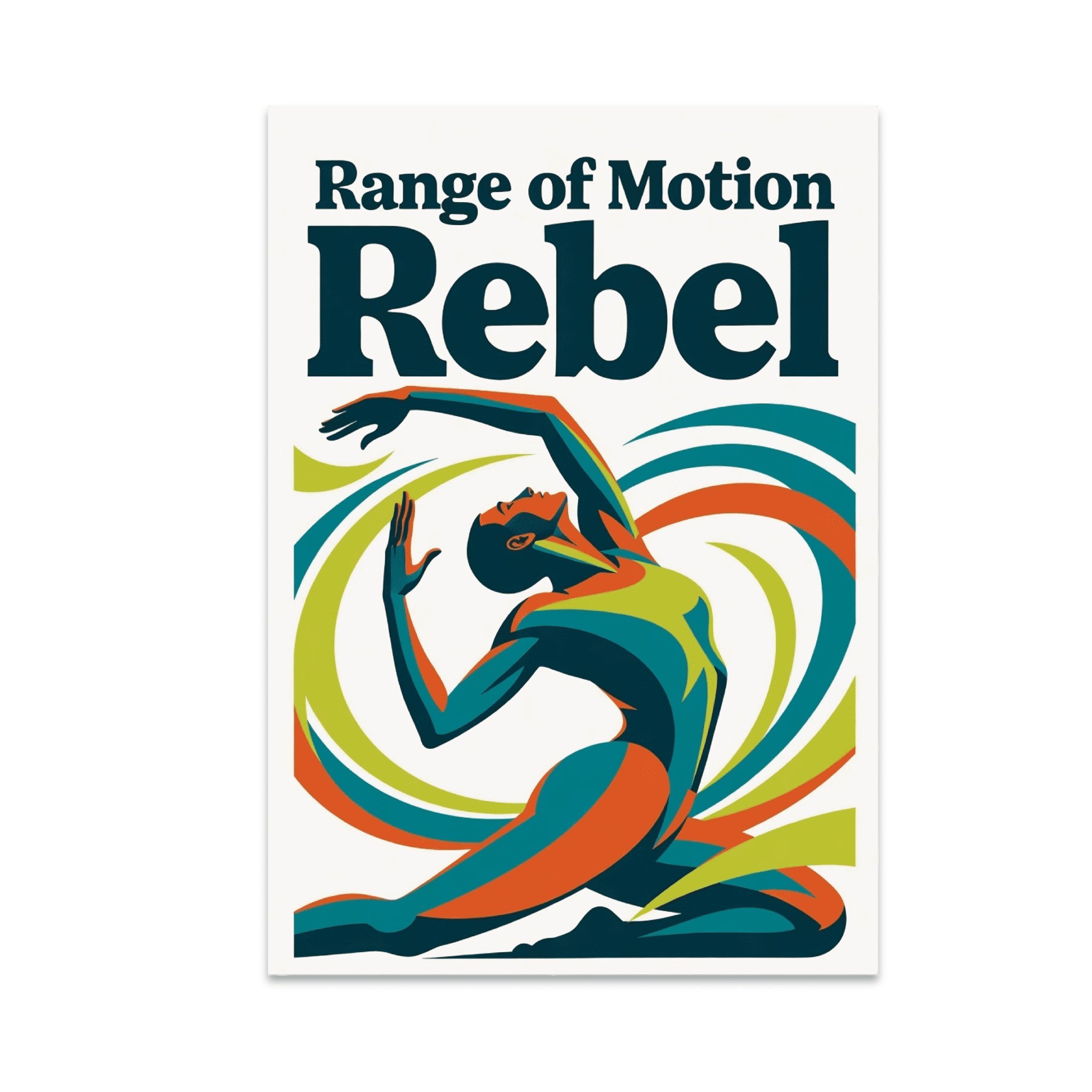 Range of Motion Rebel Fitness Wall Art - Mobility Enthusiast - 13x19 ...
