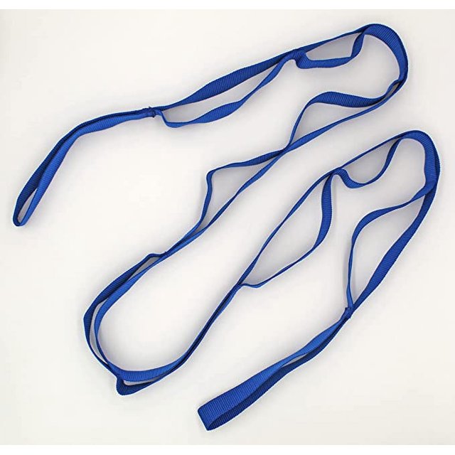 RangeMaster Static Stretch Strap with Exercise Guide│ Versatile Multi ...