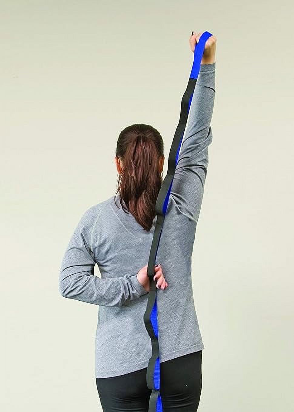 Black Mountain Products Yoga Exercise Strap for Stretching and ...