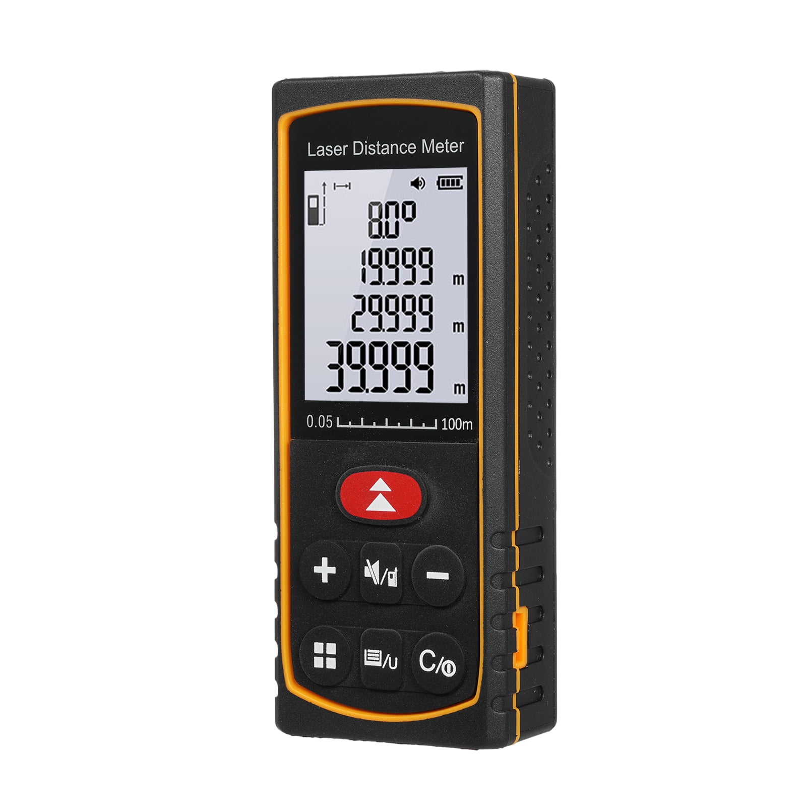 Rangefinders,100m/328ft Distance Meter With M/ft/in Handle Tool With ...