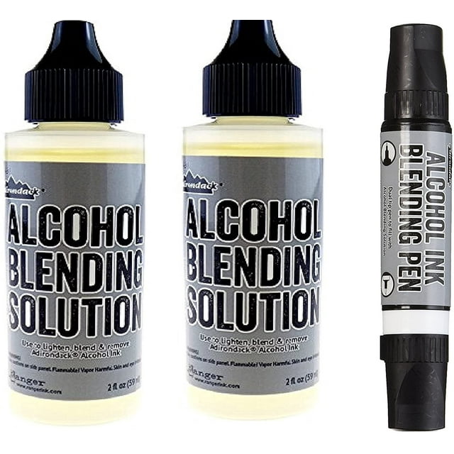 Ranger Adirondack Alcohol Ink Fillable Pen Blending Pen and Solution ...