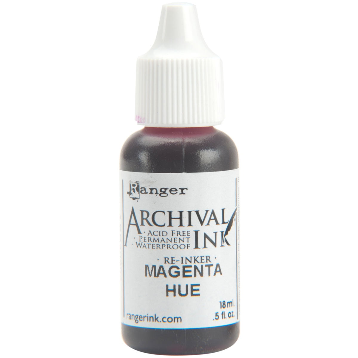 Ranger Archival Ink Pad Re-Inker - Magenta Hue - Walmart.com