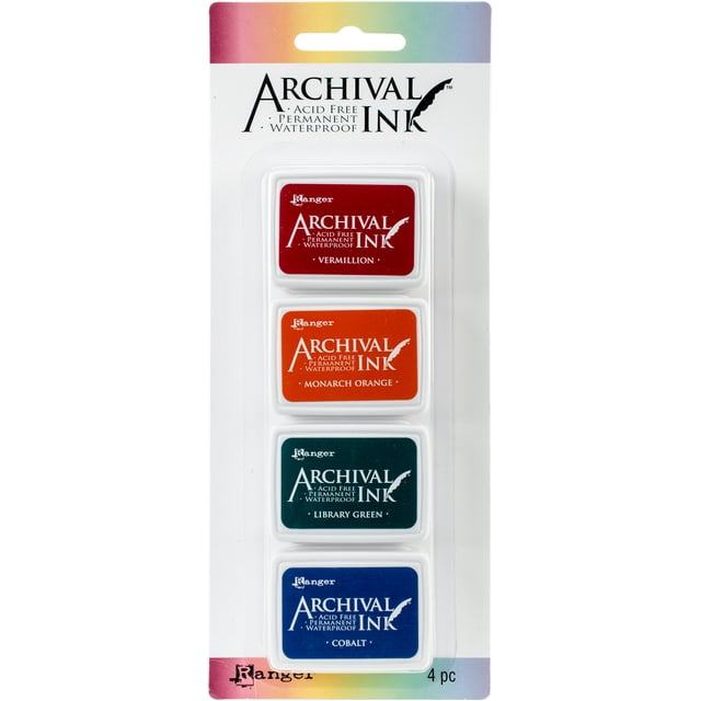 Ranger Archival Mini Ink Pad Kits-Kit 1 - Walmart.com