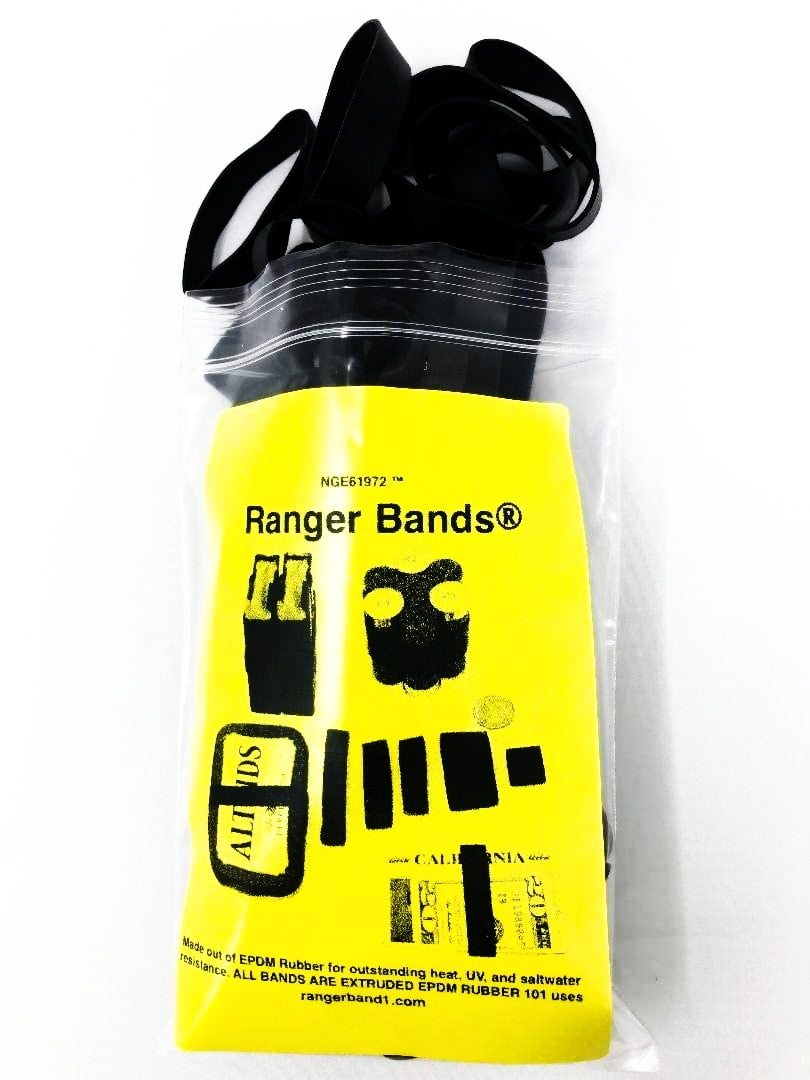 Ranger Bands® Mixed 36 Mixed Extra Stretch Made From EPDM Rubber for ...