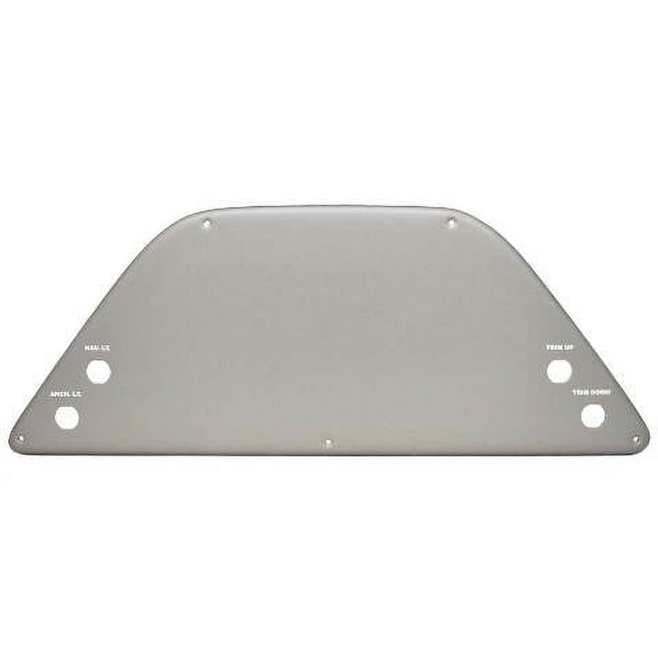 Ranger Boat Blank Switch Panel 321359 | Matte Gray Plastic - Walmart.com